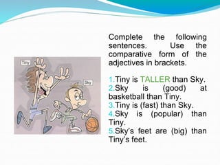 COMPARATIVE & SUPERLATIVE ADJECTIVES.pptx