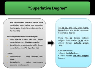 Comparative&superlative degree | PPTX