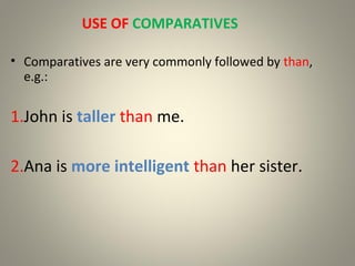 Comparative and Superlative | PPT