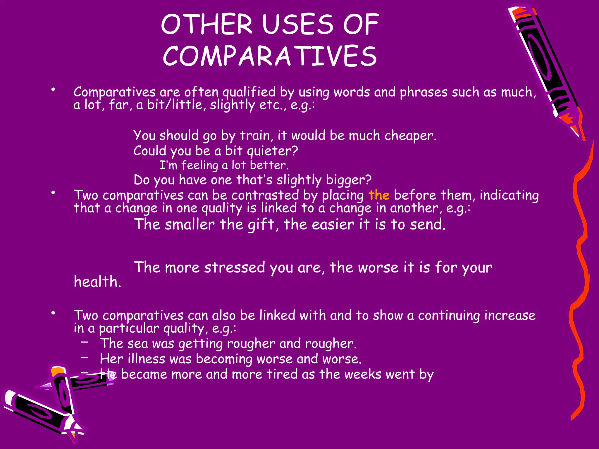 comparative and superlative adjectives adverbs | PPT