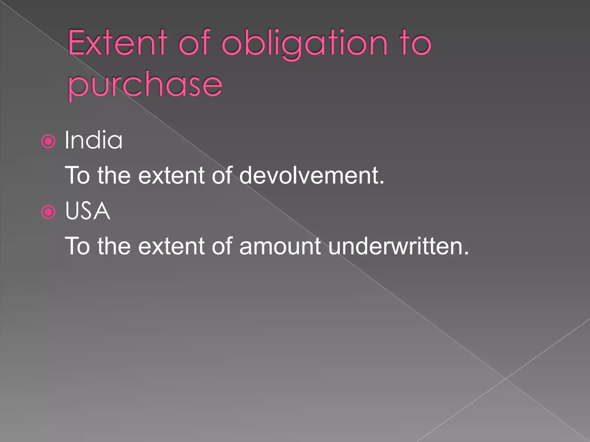 Comparative table of indian and usa models of underwriter | PPTX