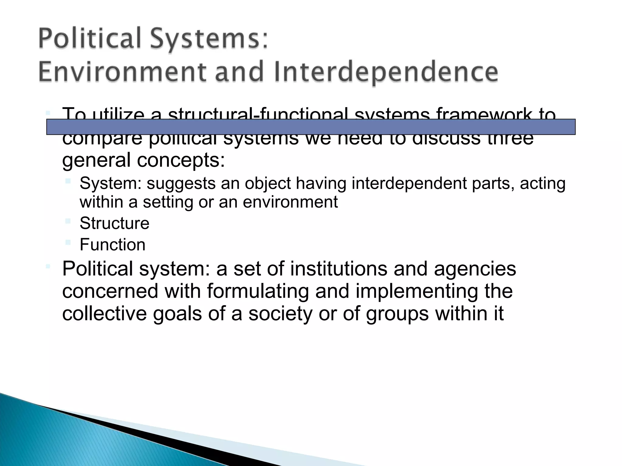 Comparative Government theory and structure | PPT