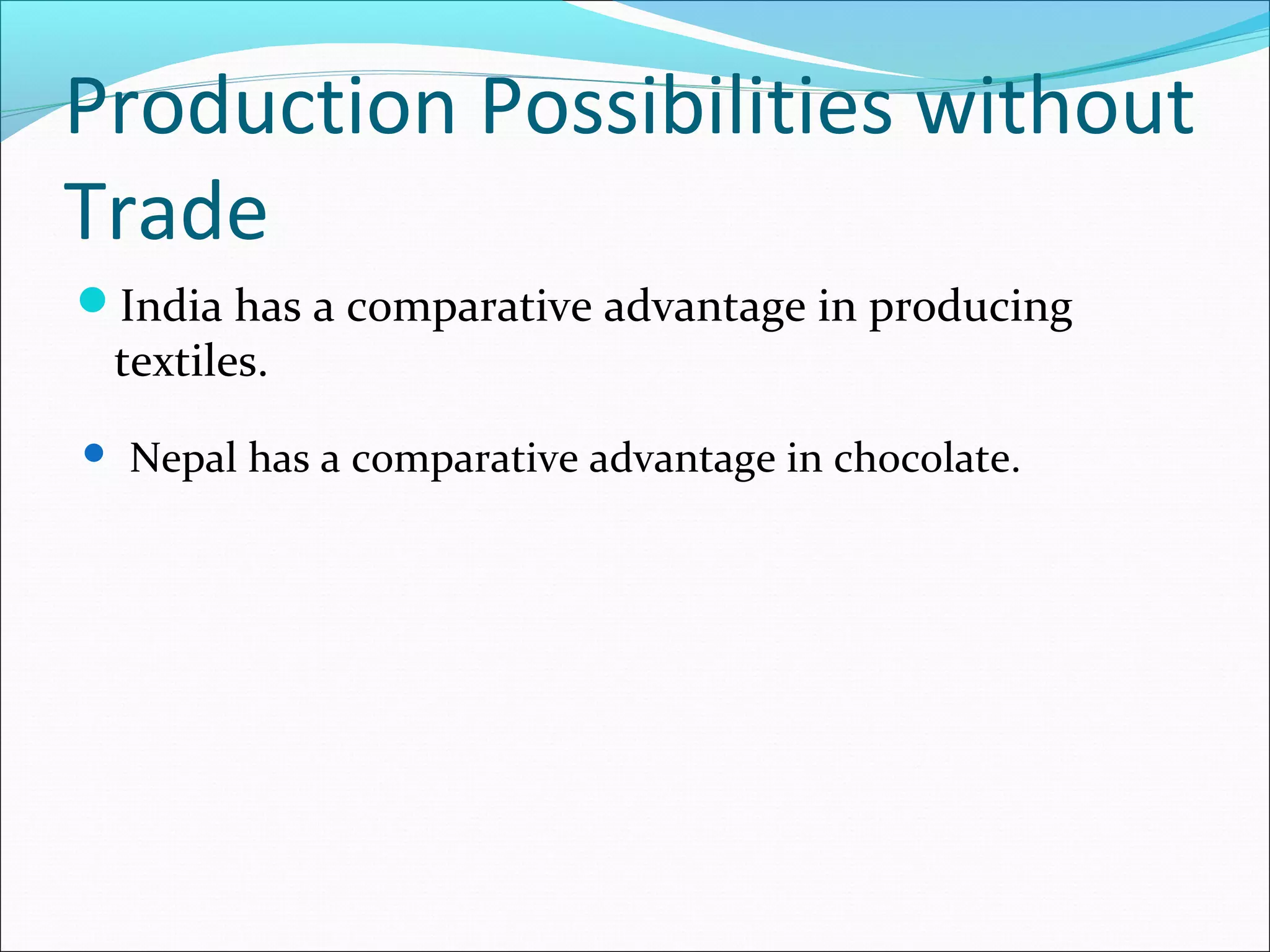 Comparative vs absolute advantage | PPT