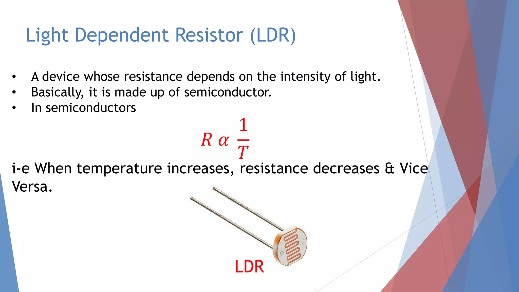 Comparator as a night switch | PPTX