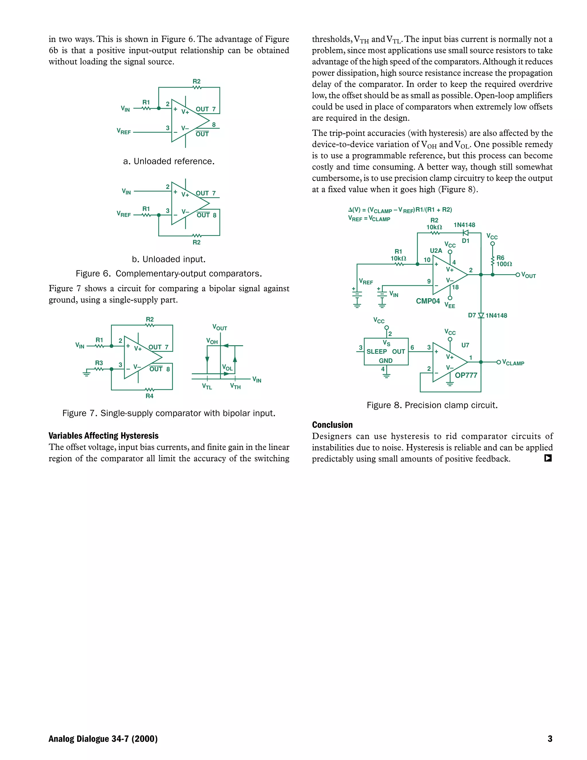 Comparators | PDF