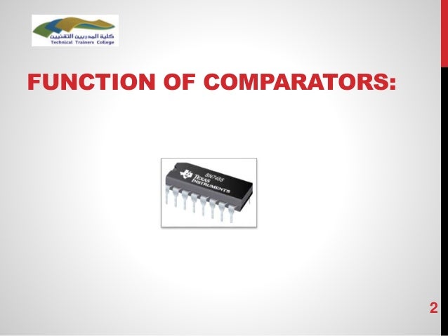 Comparators