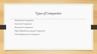 Comparators | PPTX