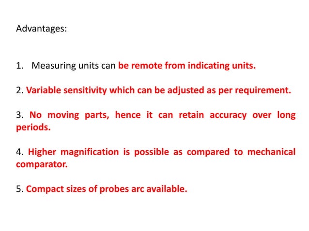 Comparators,Mechanical Measurement,Metrology | PPTX | Computer Peripherals | Computing