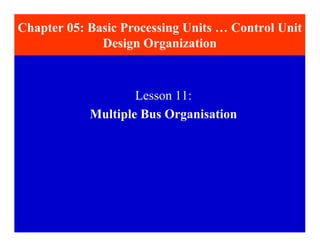 Comp archch05l11multibusorgn | PDF