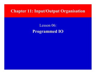 Programed I/O Modul.. | PDF