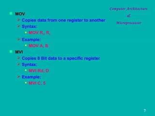 Computer architecture 3 | PPT