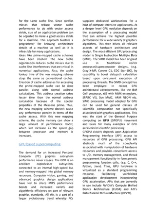 Super-Computer Architecture | DOCX