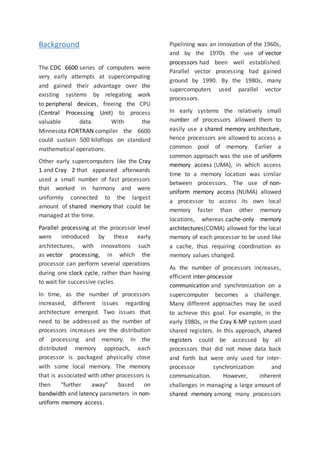 Super-Computer Architecture | DOCX