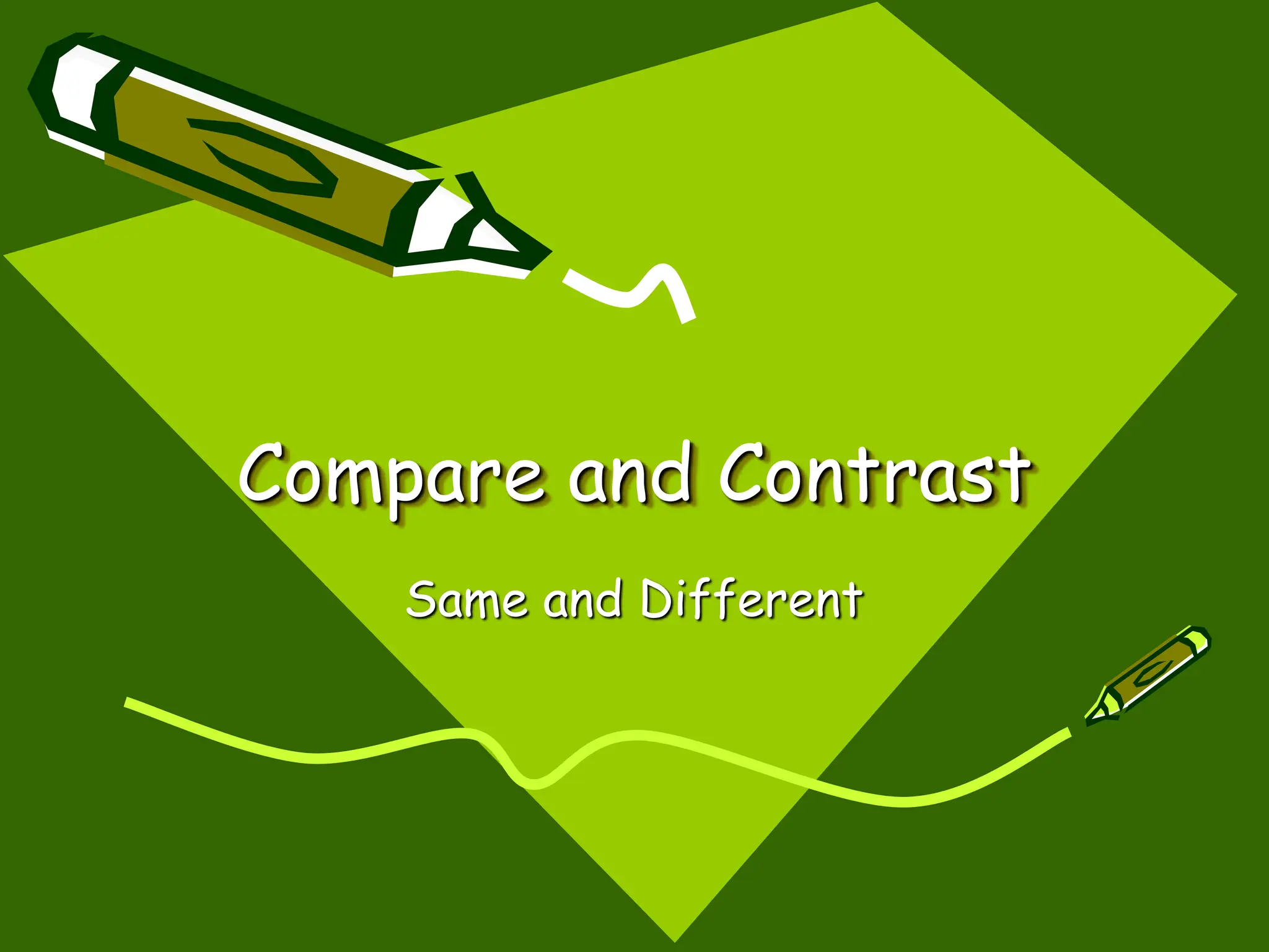 PowerPoint for Compare-and-Contrasts.ppt