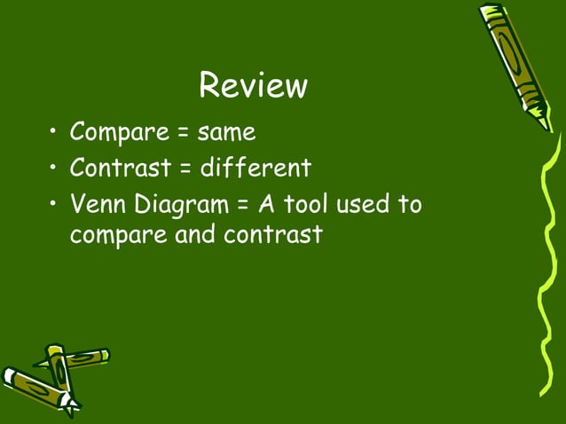 PowerPoint for Compare-and-Contrasts.ppt