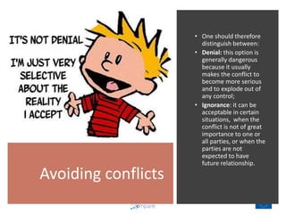 Compare conflicts | PPT
