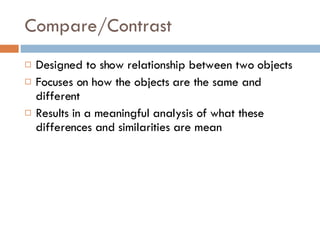 Compare Contrast | PPT