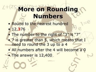 Compare, Order, and Round Whole Numbers | PPT