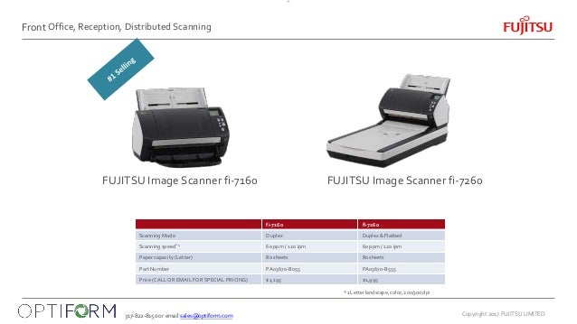 Compare 6 Fujitsu Scanners: Document Digitization Creates Usable Data