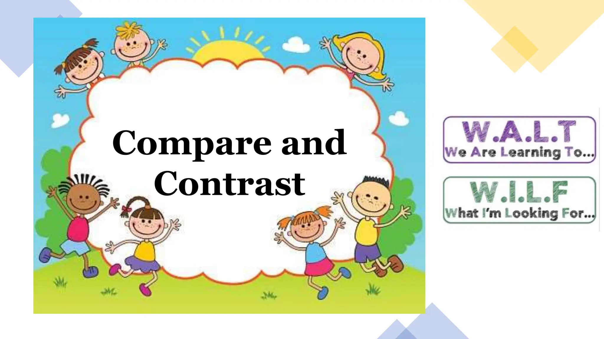 Compare and Contrast 2.pptx . | PPTX