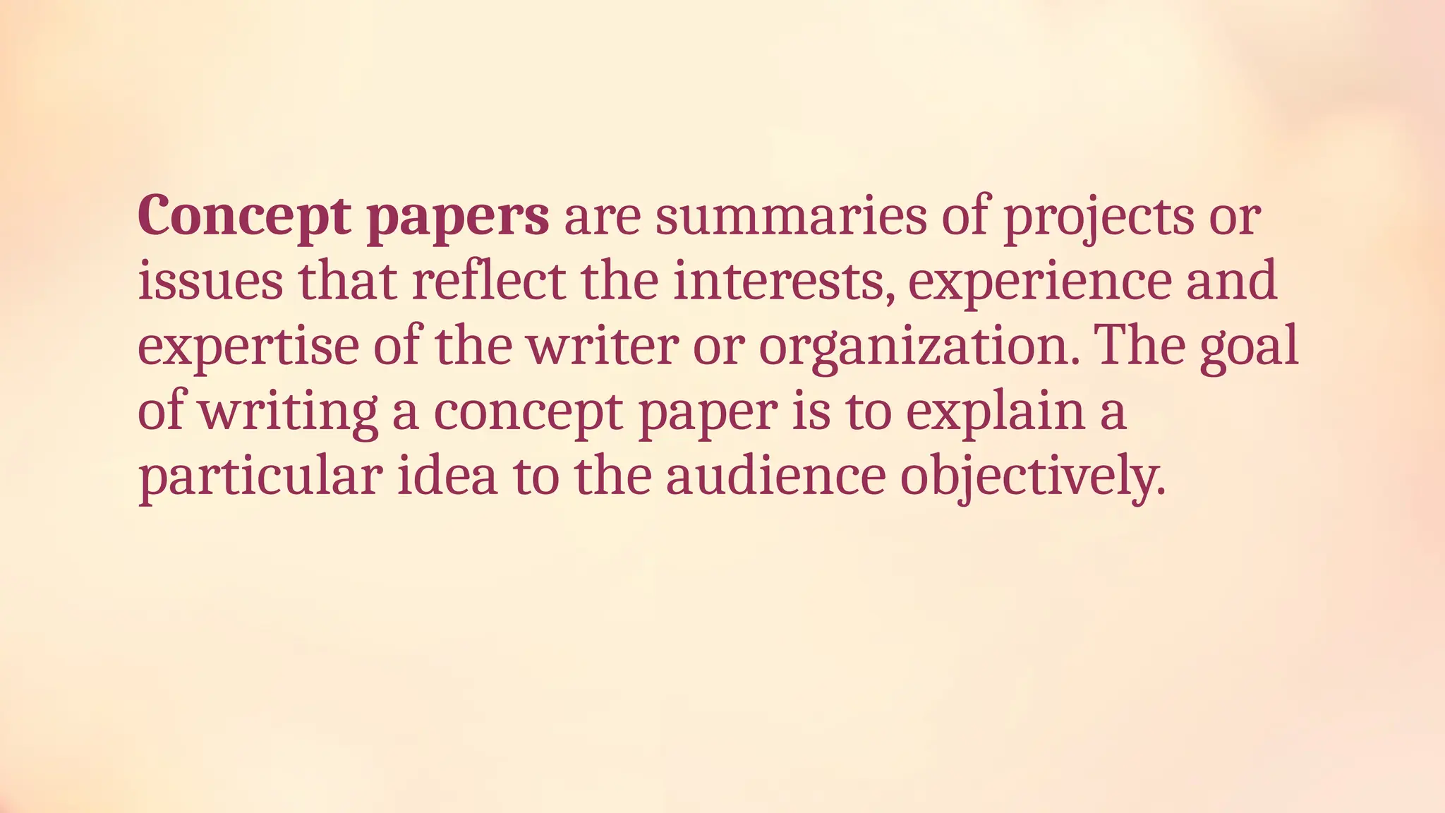 Compare and Contrast different kinds of Concept Paper.pptx