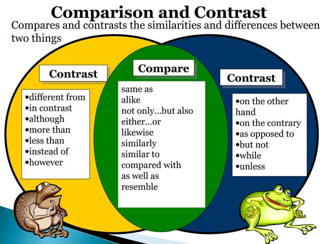 Compare and contrast essay | PPT