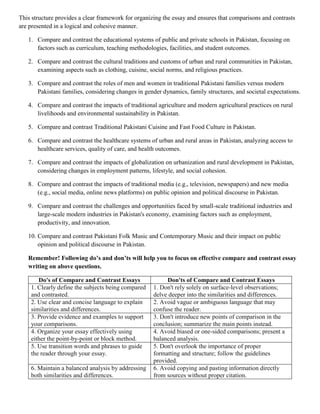 Compare and Contrast Essay writing techniques and samples.pdf