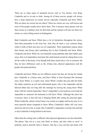 Compare and contrast essay e2 | DOCX