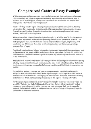 Compare And Contrast Essay Example.pdf