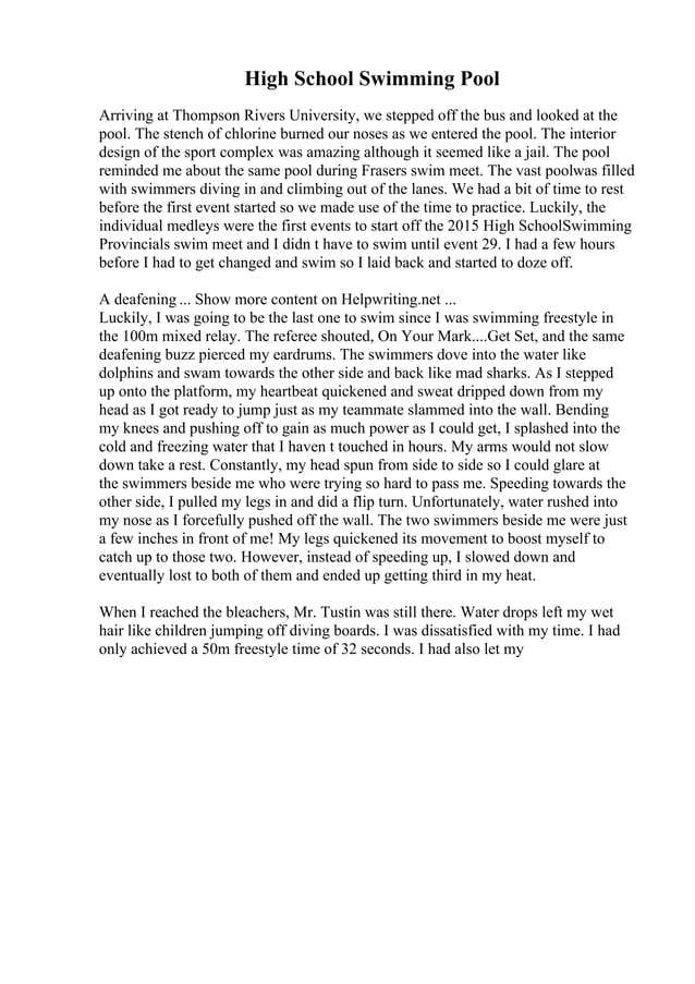 Compare And Contrast Essay Examples College | PDF