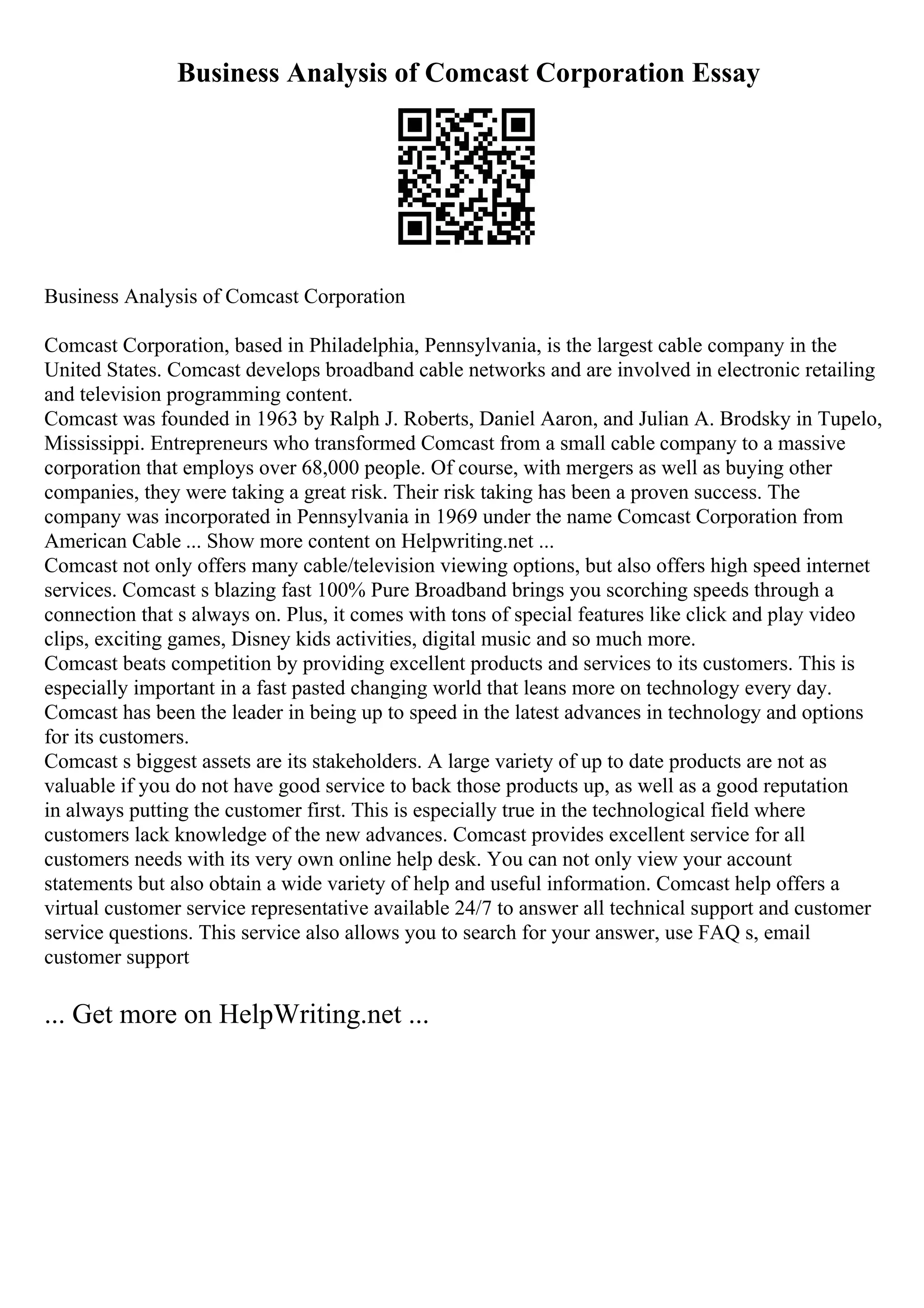 Compare And Contrast Essay Examples For High School | PDF
