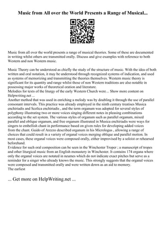 Compare And Contrast Essay Graphic Organizer High School | PDF