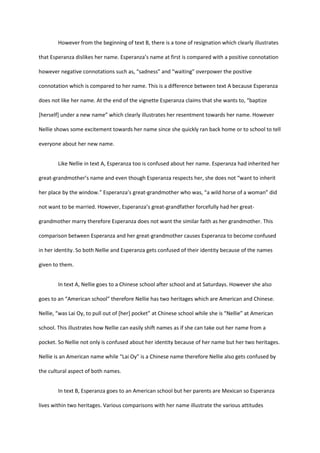 Compare and contrast essay outline | DOCX