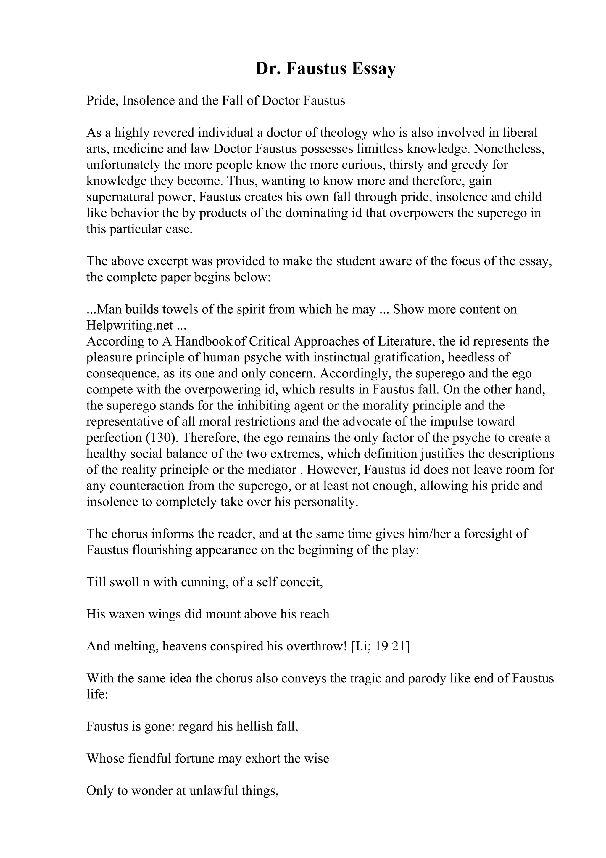 Compare And Contrast Essay Outline Example | PDF