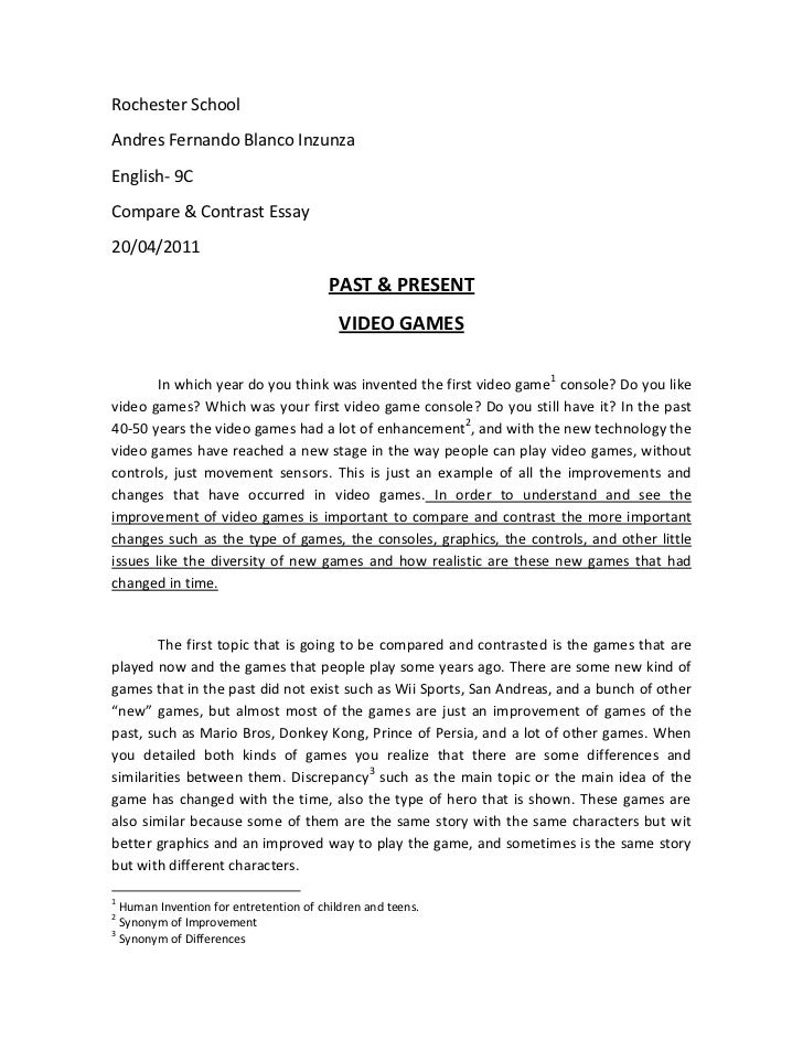 Good Ideas For A Compare And Contrast Essay Programpat Good Ideas For A Compare And Contrast Essay Programpat