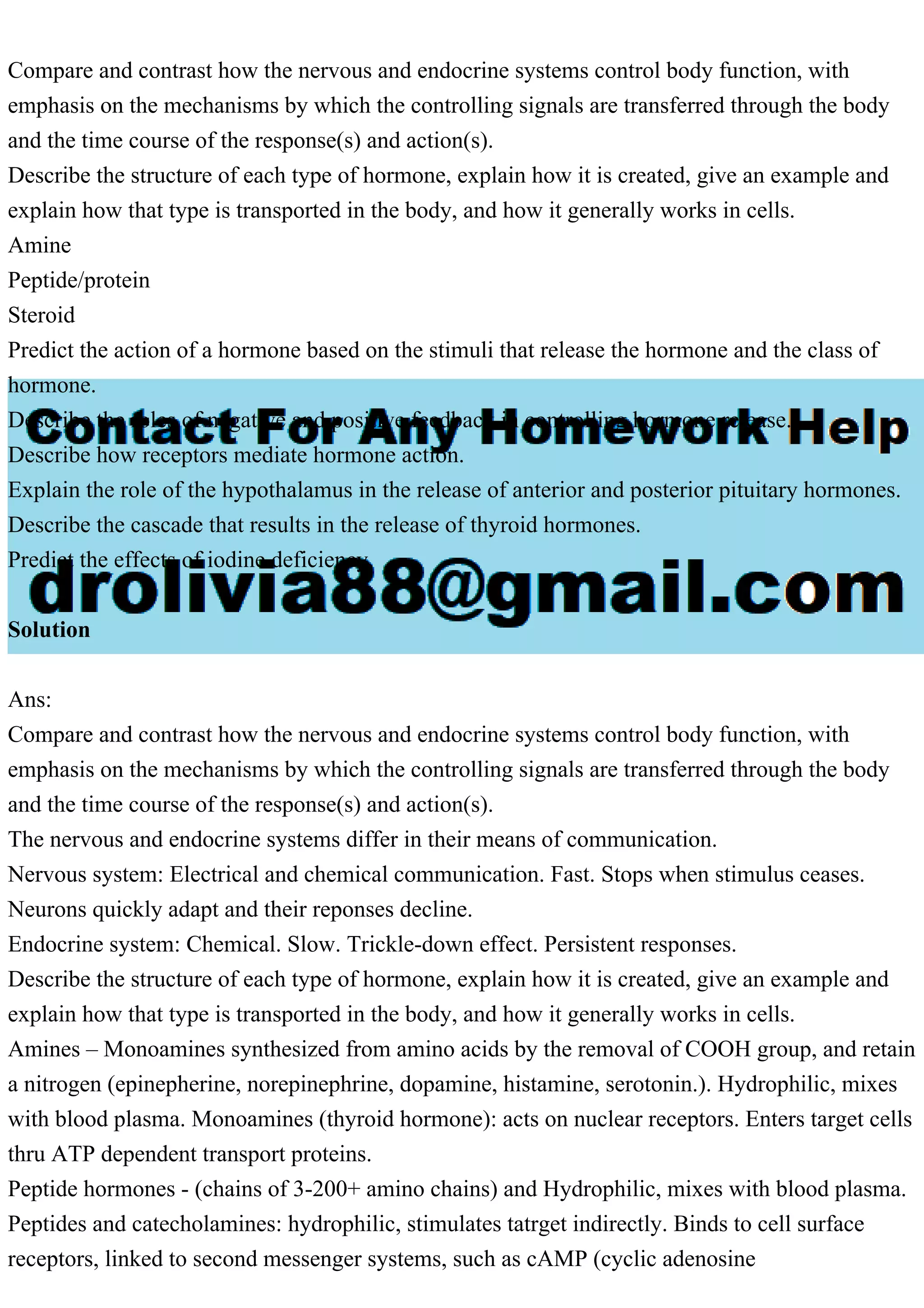 Compare and contrast how the nervous and endocrine systems control b.pdf