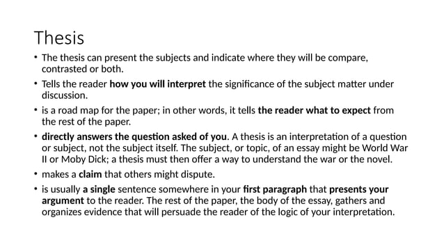compare and contrast paragraphs powerpoint slides | PPT