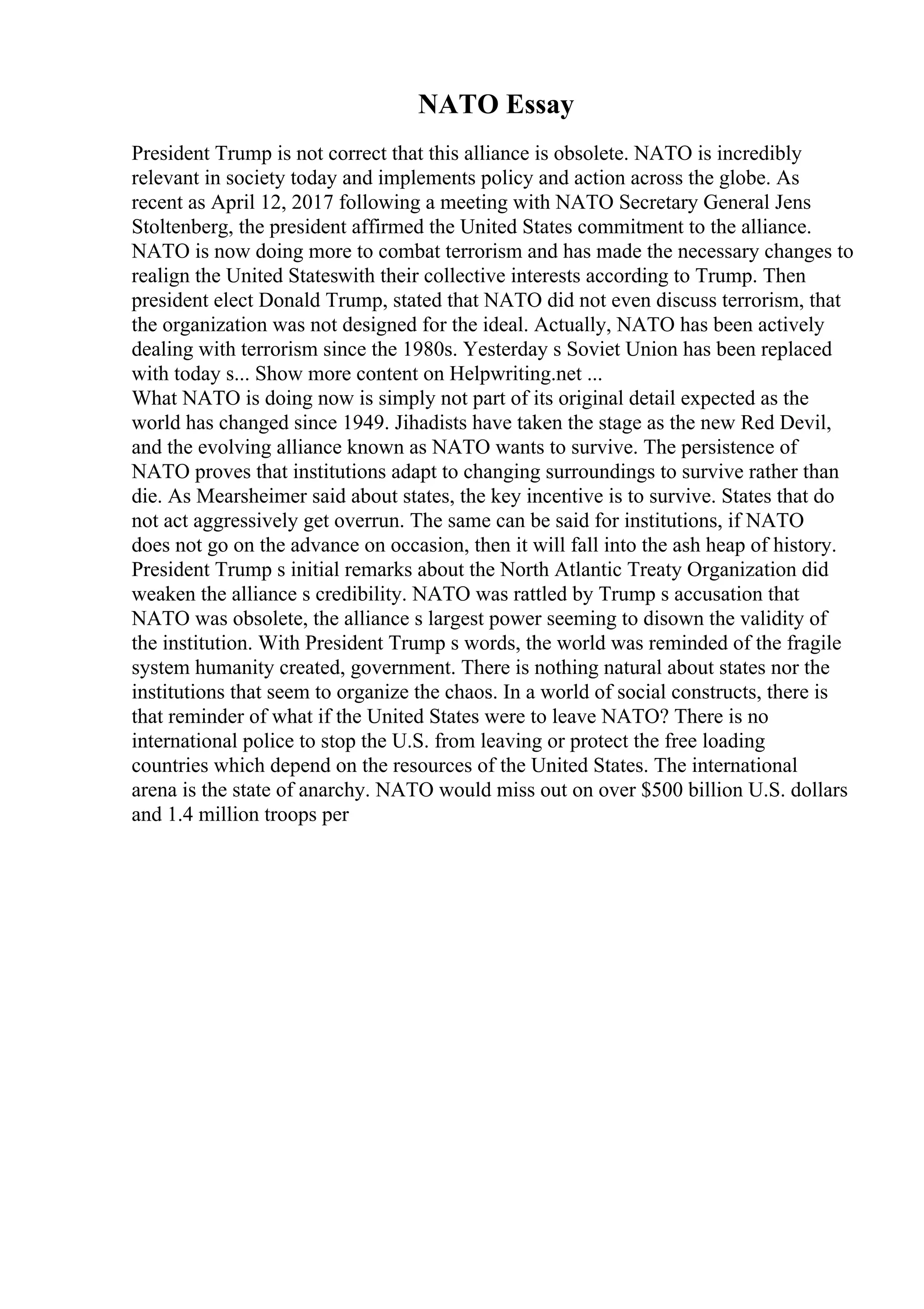 Compare And Contrast Persuasive Essay | PDF