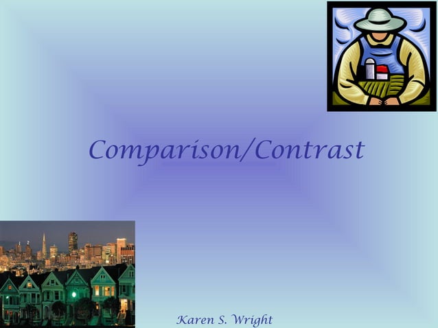 Compare and contrast powerpoint | PPT