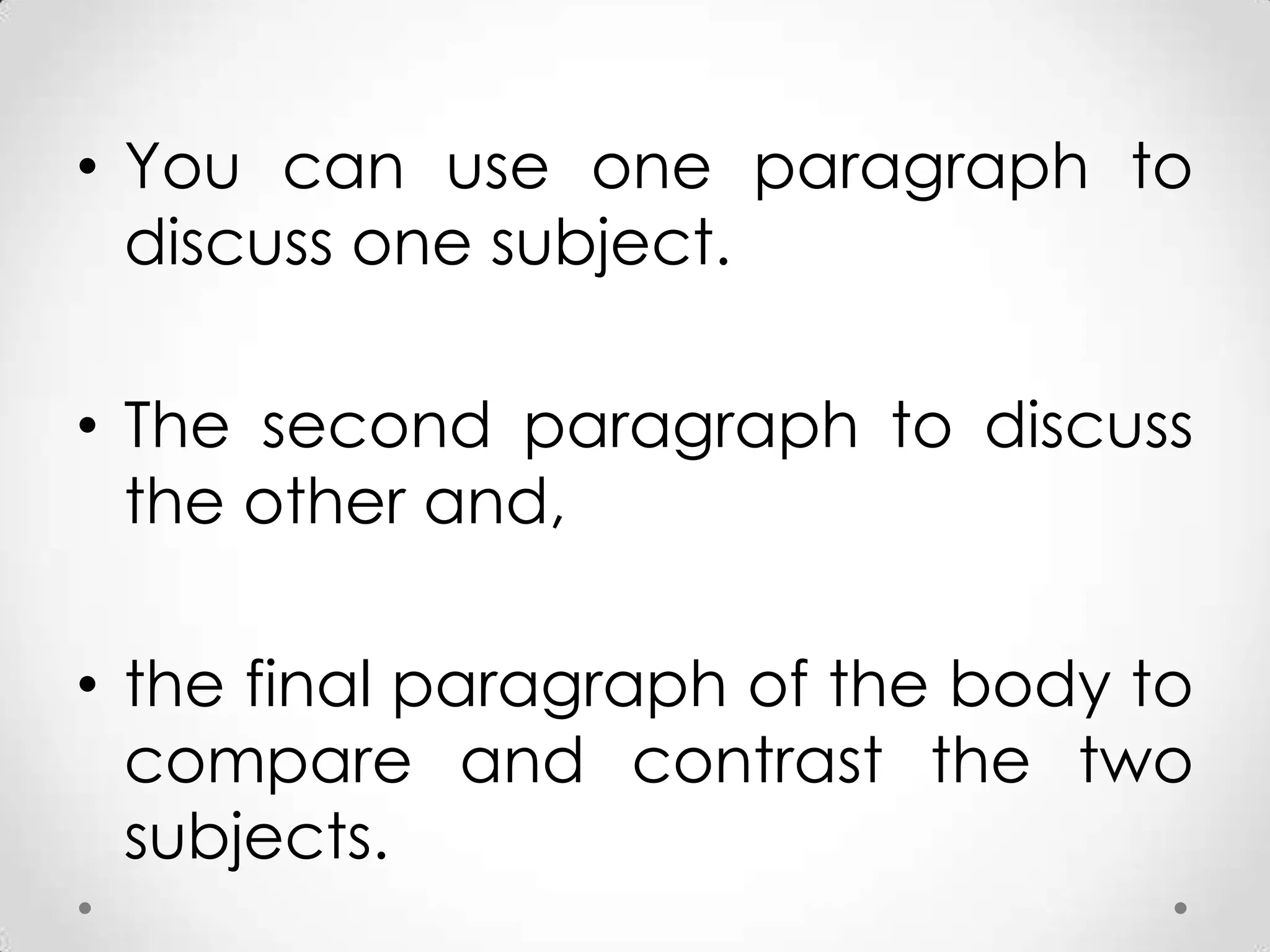 Compare and contrast | PPTX