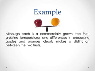 Compare and contrast | PPTX