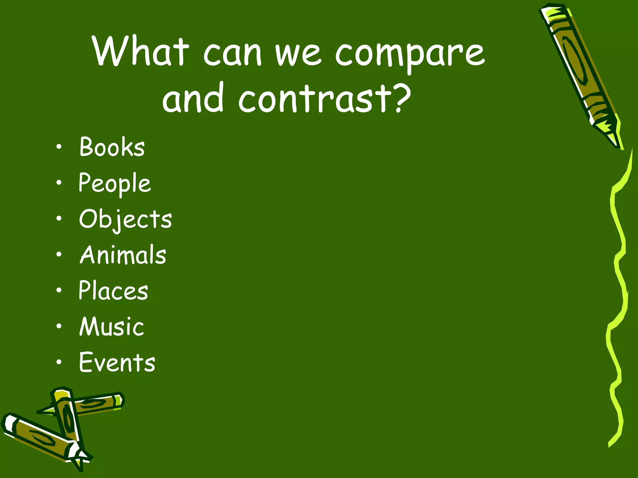 Compare and contrast_ppt | PPT