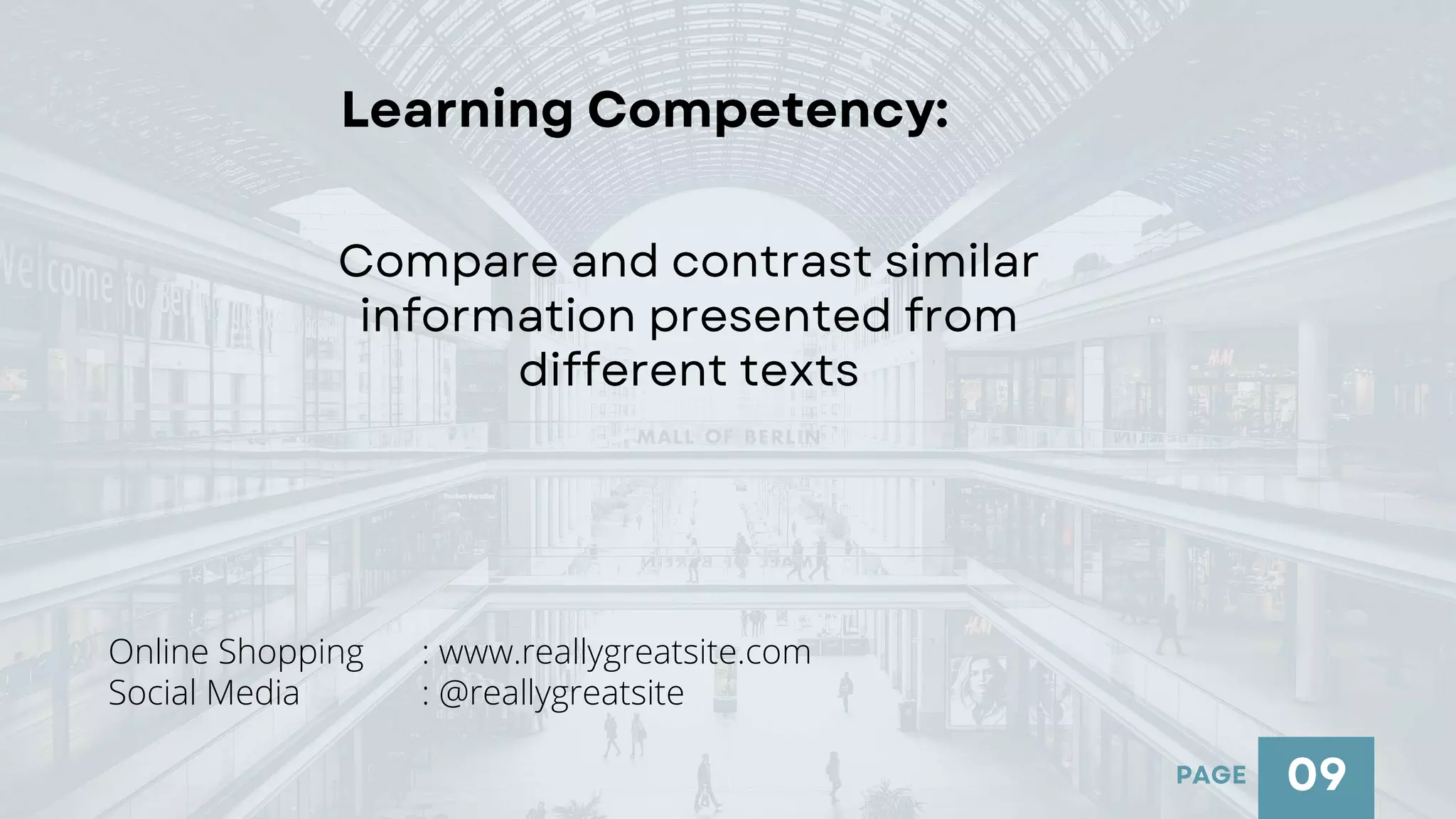 Compare and Contrast Similar Information Presented from Different Texts ...