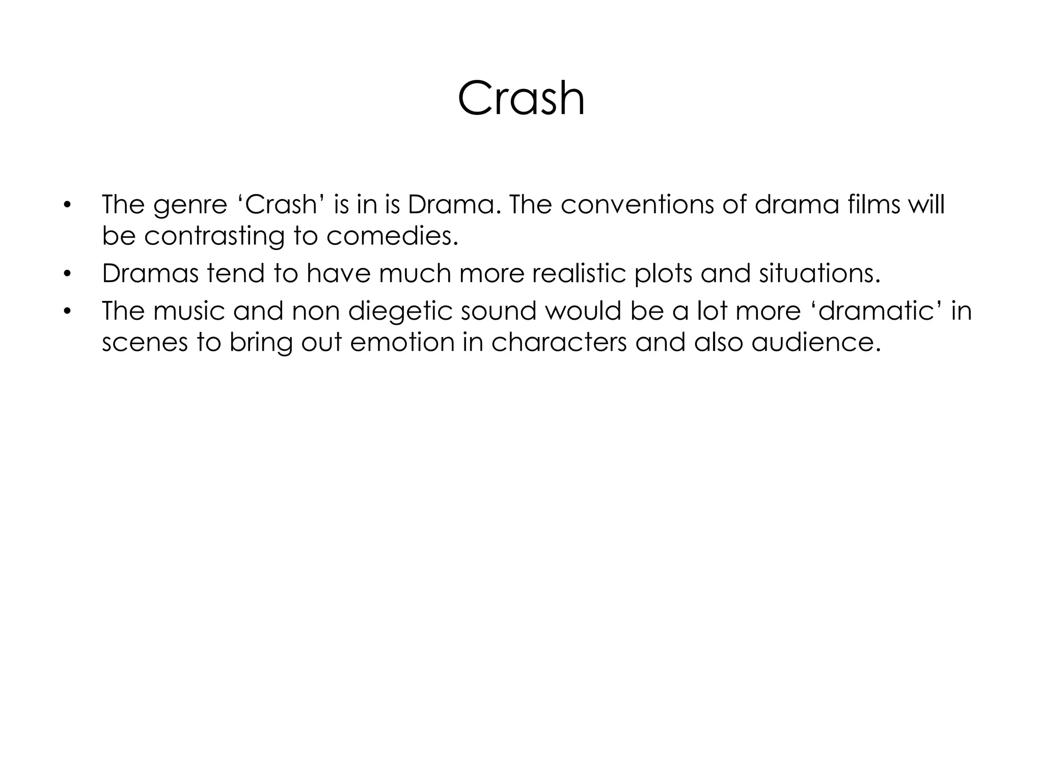 Compare and Contrast Three Trailers From Different Genres | PPT