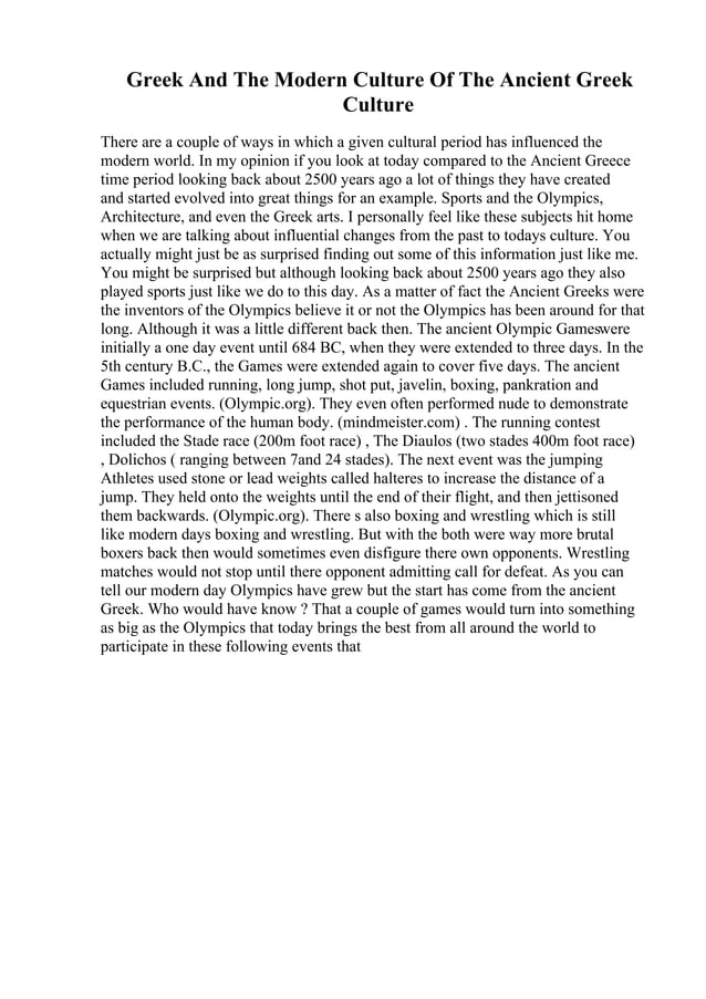 Compare And Contrast Topics For An Essay | PDF