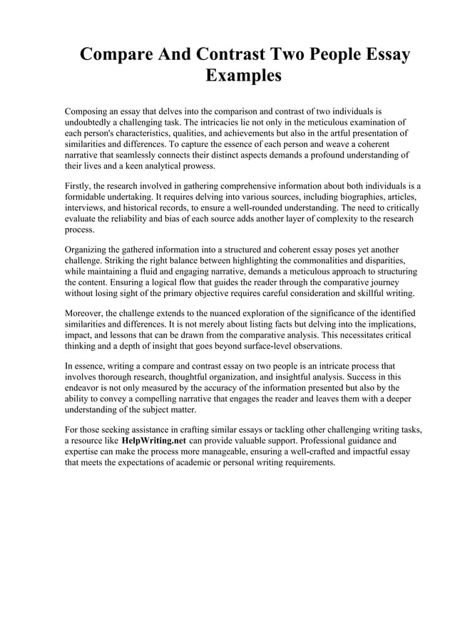 Compare And Contrast Two People Essay Examples.pdf