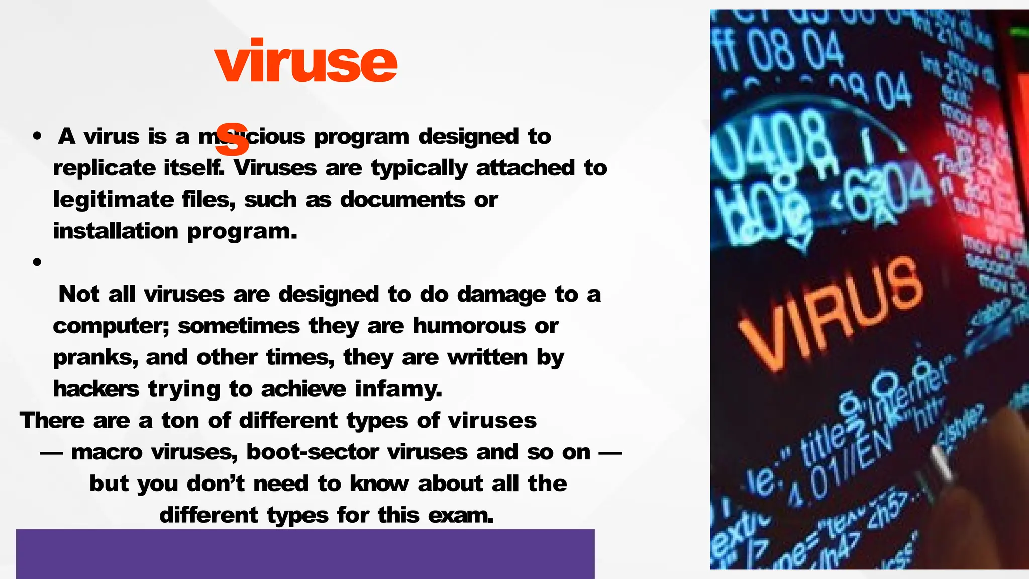 Compare and contrast types of attacks.pptx