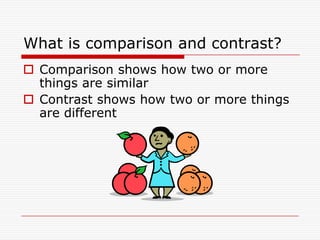 Compare and contrast writing 9 | PPT