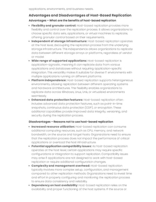 Compare Array vs Host vs Hypervisor vs Network-Based Replication | PDF