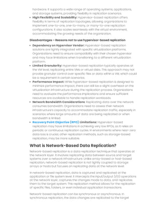 Compare Array vs Host vs Hypervisor vs Network-Based Replication | PDF